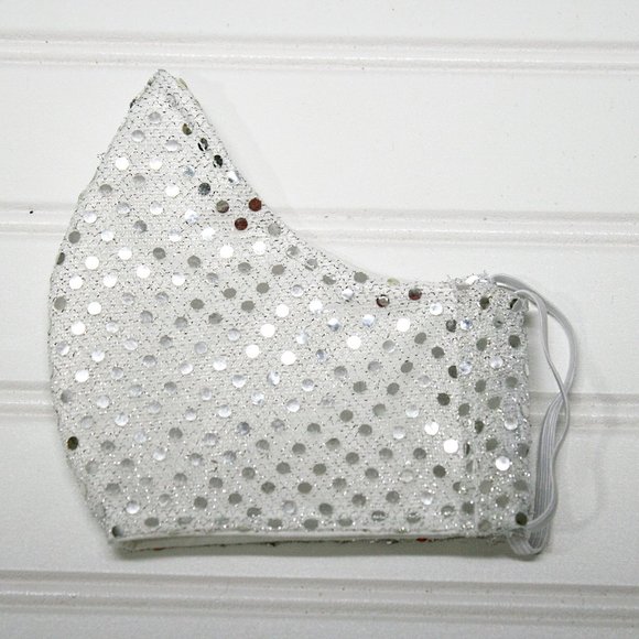 Hand Crafted | Accessories | Hand Crafted Kids Silver Confetti Dot Face ...